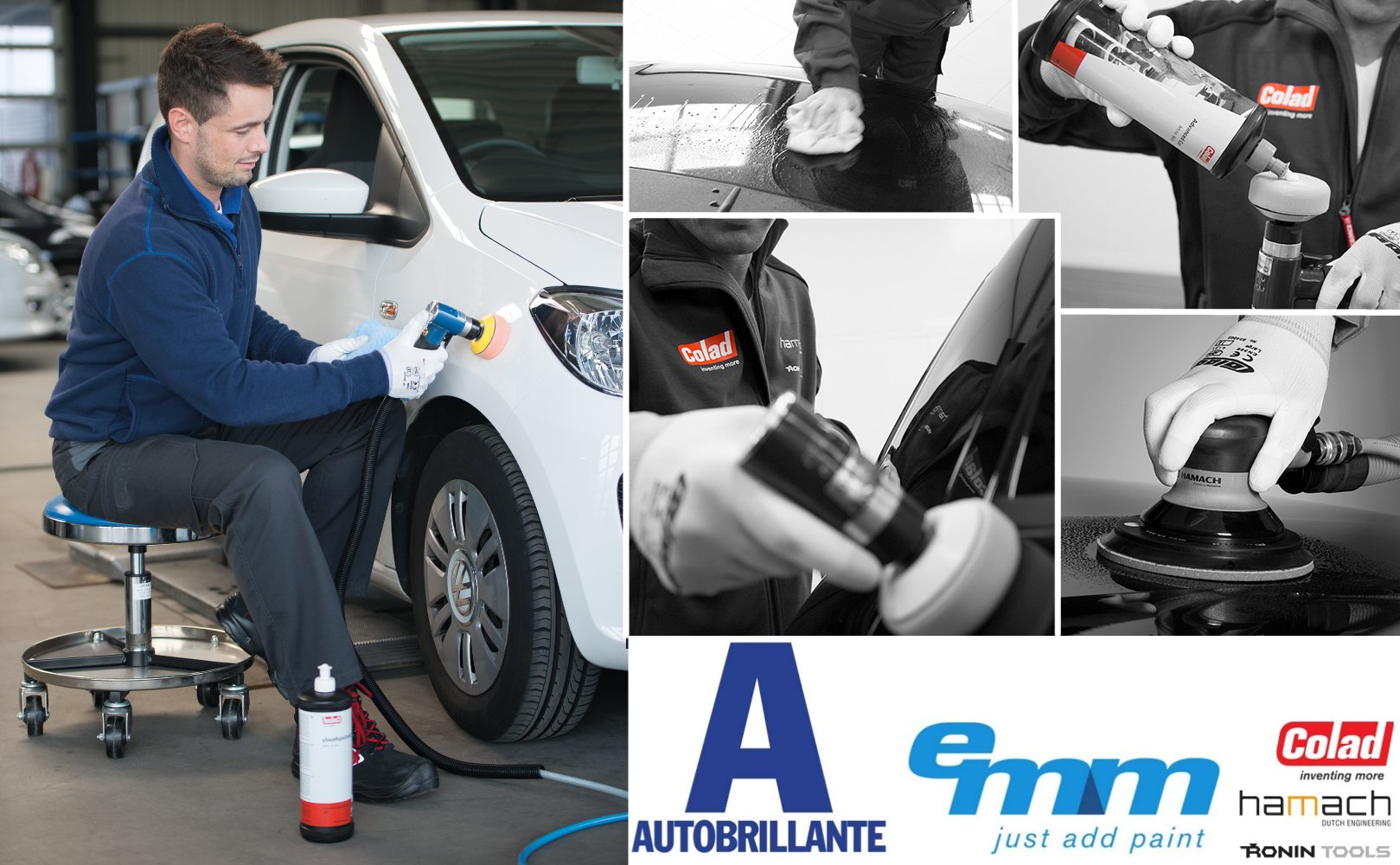 Autobrillante presenta el sistema completo de pulido Colad de EMM como ...