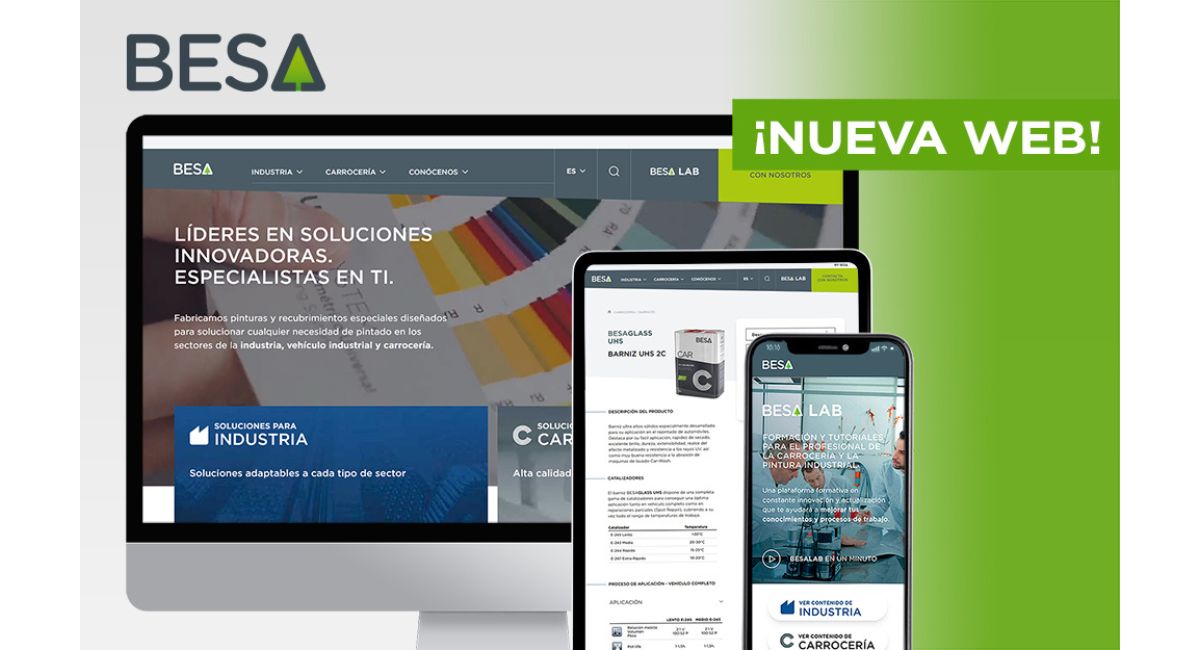 BESA presenta su nueva web